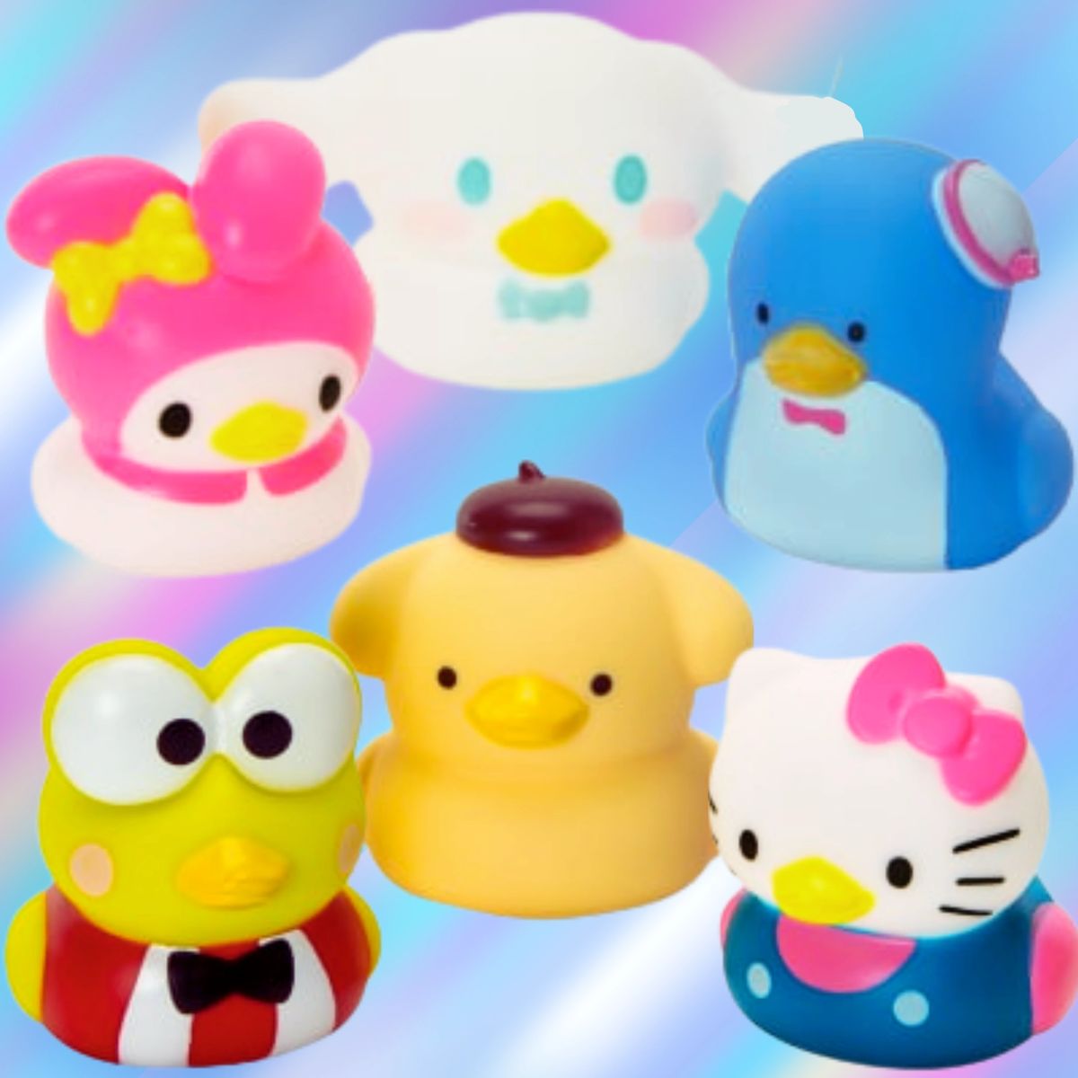 Hello Kitty Ducks - 6 count